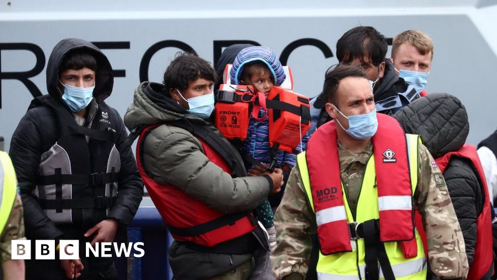 Channel migrants: At least 350 intercepted in two days