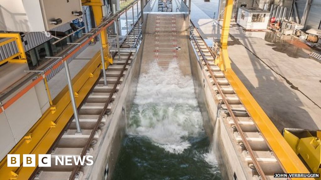 The world's biggest manmade wave - BBC News