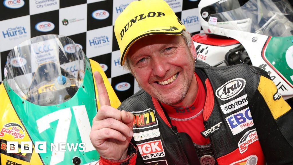 Davy Morgan: TT rider died after losing control, inquest told - BBC News