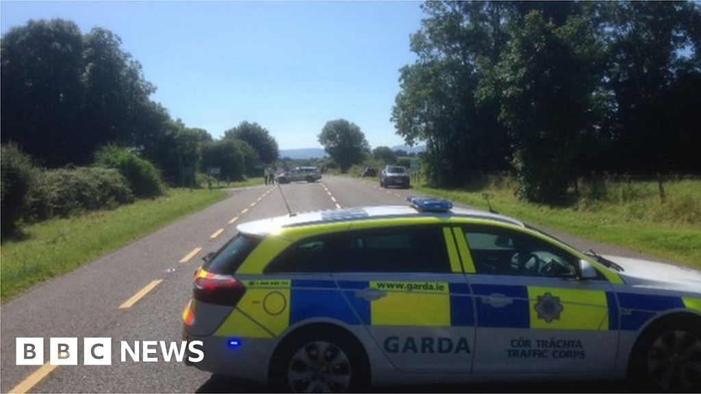 Father and three-year-old son killed in Limerick crash - BBC News