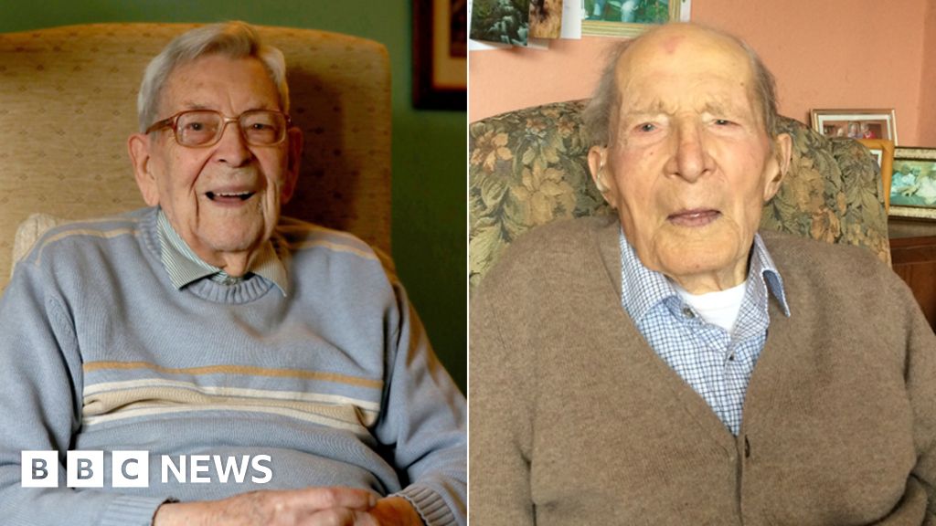 Britain's oldest men mark 110th birthday - BBC News