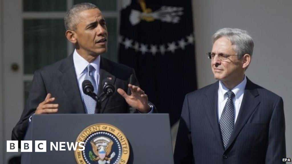 Live: US President Obama reveals his Supreme Court nominee - BBC News