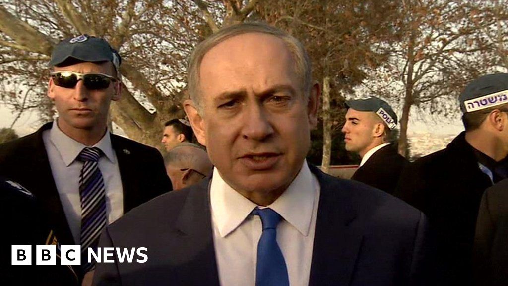 Netanyahu: 'We will overcome terror attacks' - BBC News