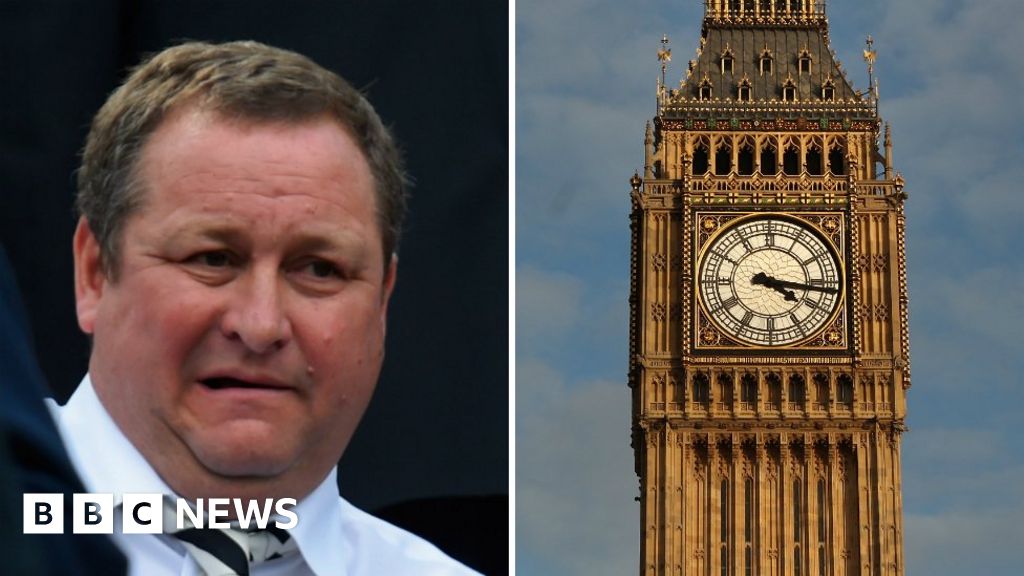 Mike Ashley: Could Sports Direct boss be jailed in Big Ben? - BBC News