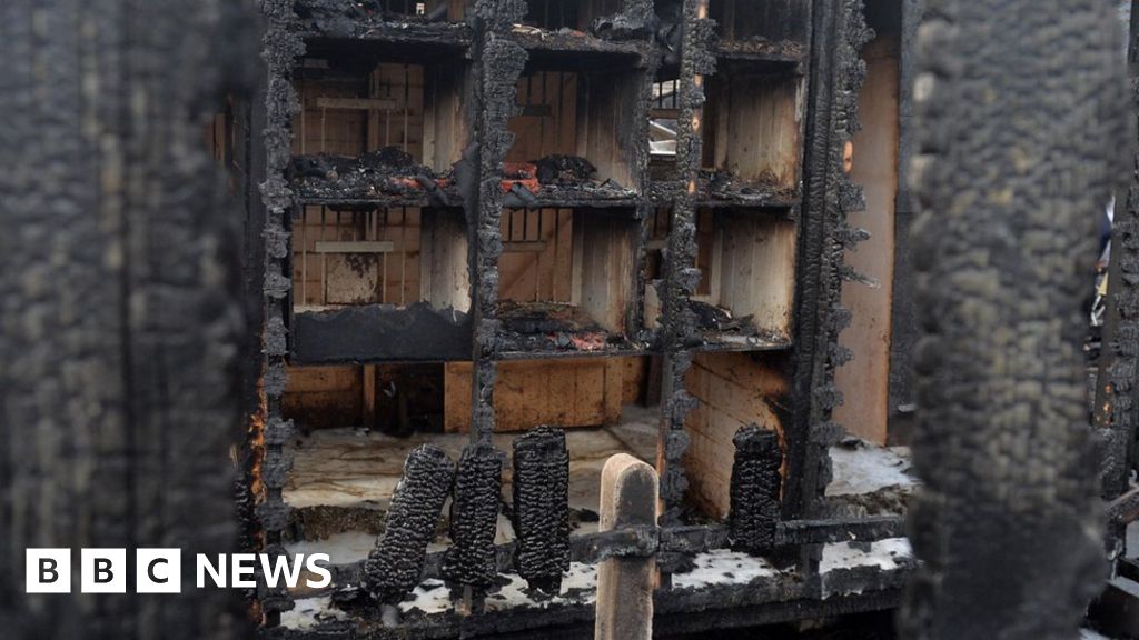 Belvoir house fire: Two people rescued, 24 pigeons killed - BBC News