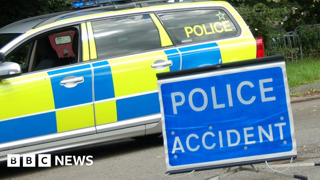 Man and child injured in A90 crash - BBC News