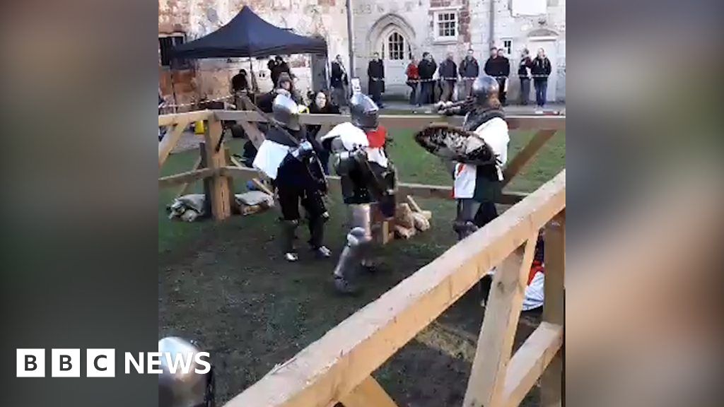 Scotland’s only female knight Leonie Leaver - BBC News