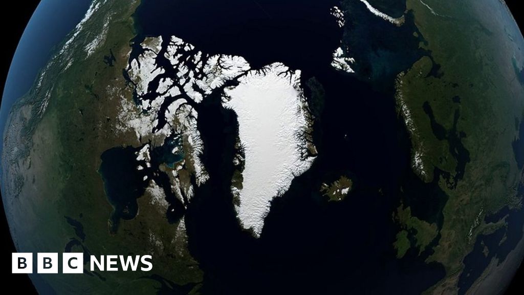 Greenland ice loss captured by space laser - BBC News