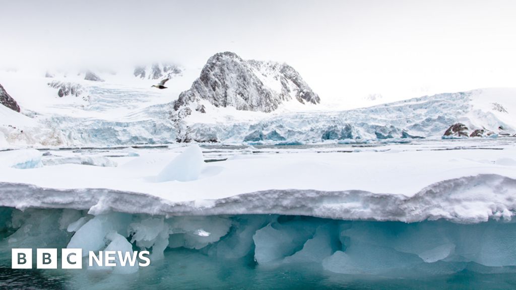 Climate change: Arctic glaciers 'shrinking by 300m each year'