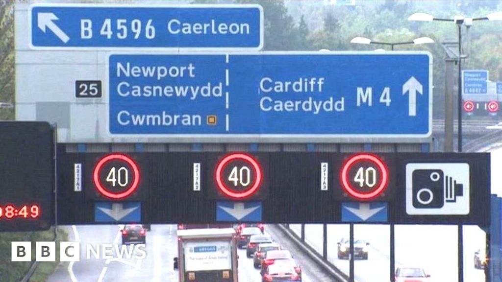 Newport M4 speed cameras catch 13,000 motorists - BBC News