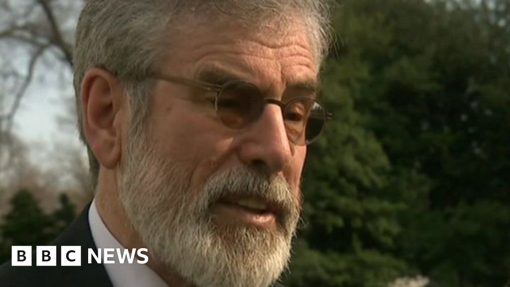 Secret Service regret over Gerry Adams delay - BBC News