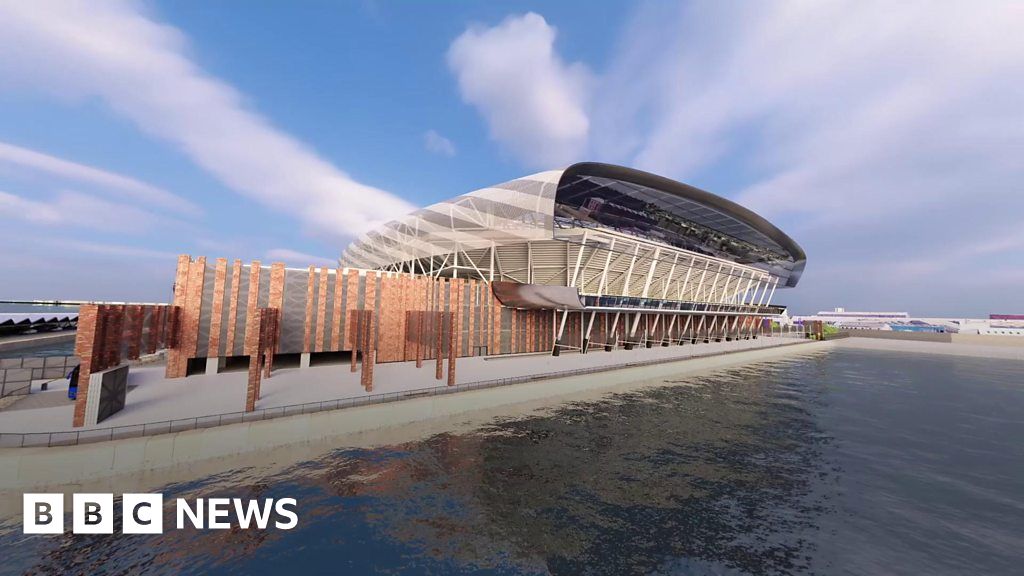 Everton unveils final design for new Bramley-Moore Dock stadium - BBC News