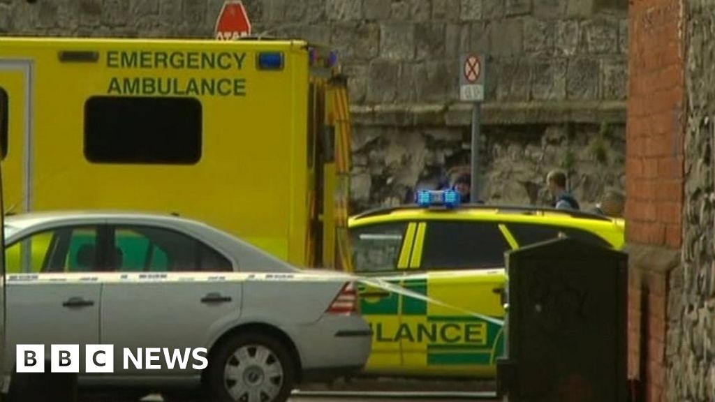 Dublin shooting: Man in his 20s killed outside pub - BBC News
