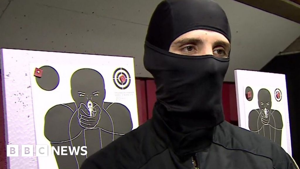 Paris raid police: 'We were shot at with machine guns' - BBC News