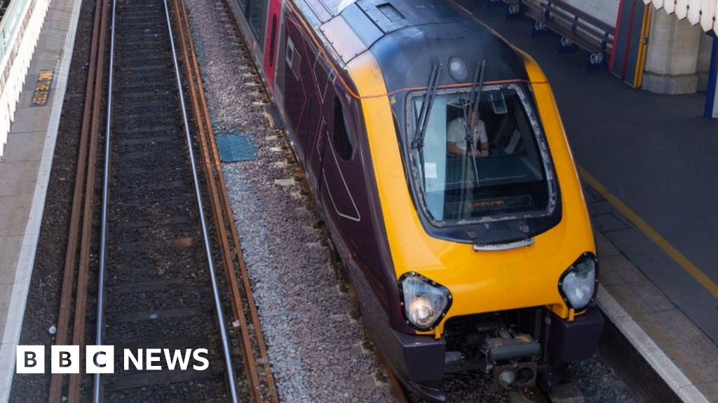 Man arrested after fight on Dawlish train cancels service - BBC News
