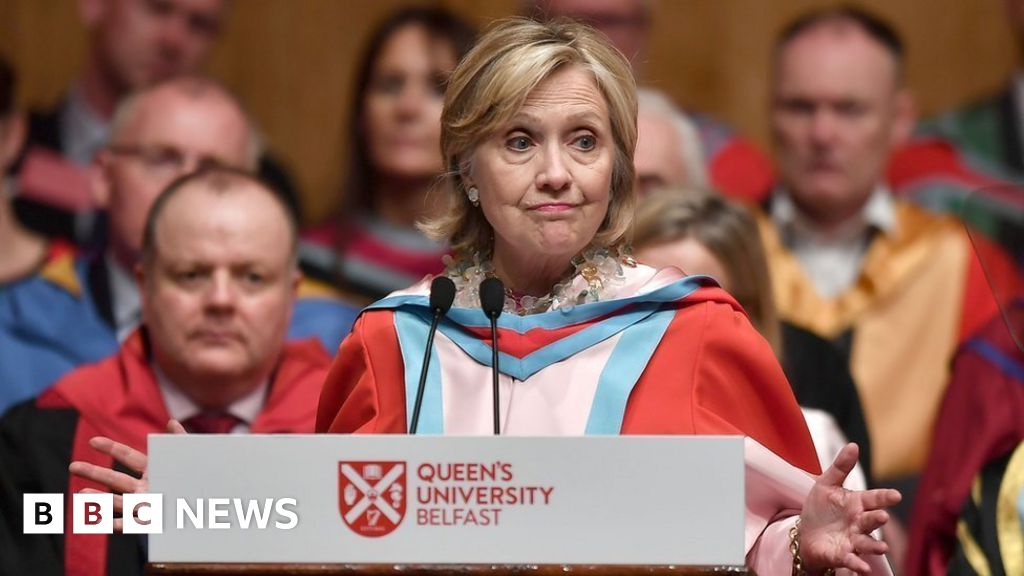 NI Paper Review: Clinton peace plea and bakery victory - BBC News