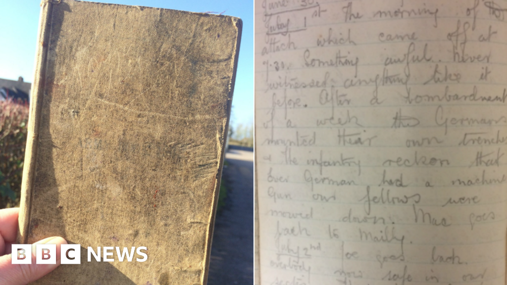 Soldier's World War One diary discovered in Leicestershire barn