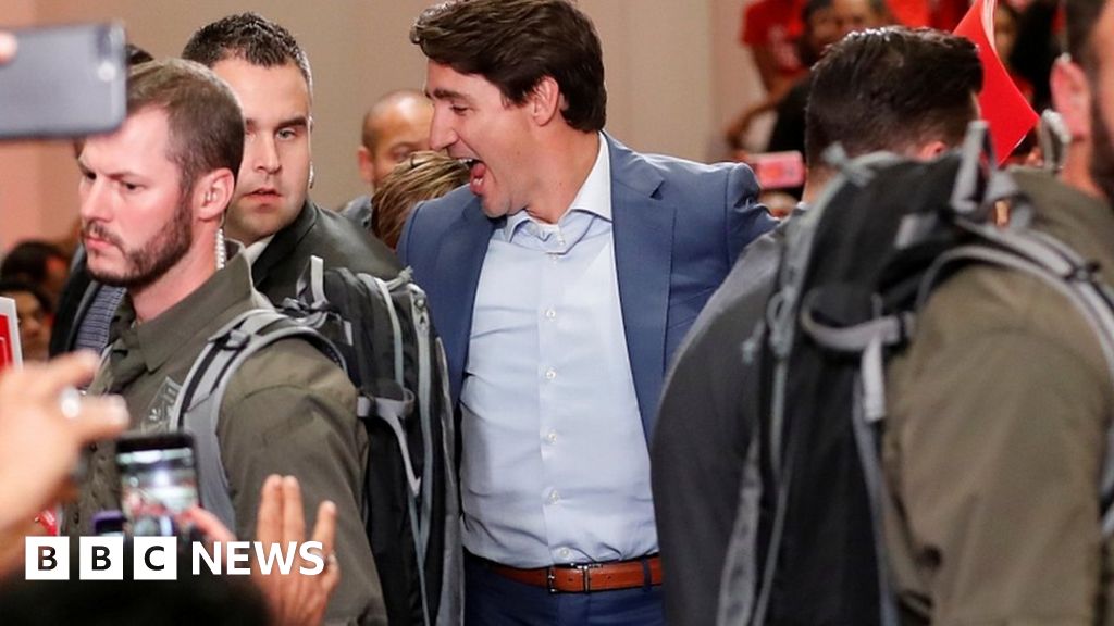 Canadian PM Trudeau shrugs off security threat