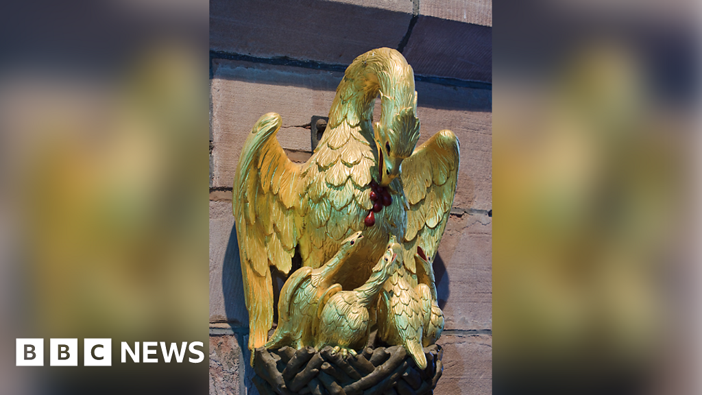 Gilded statue stolen from church in Denbighshire