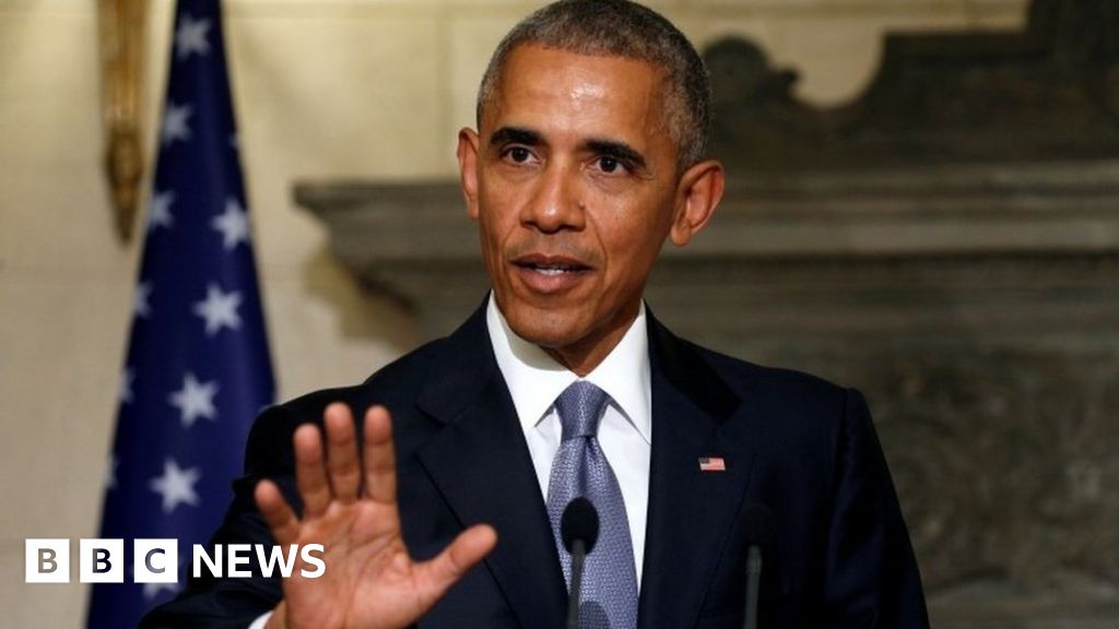 Barack Obama warns of rise of 'crude nationalism' - BBC News