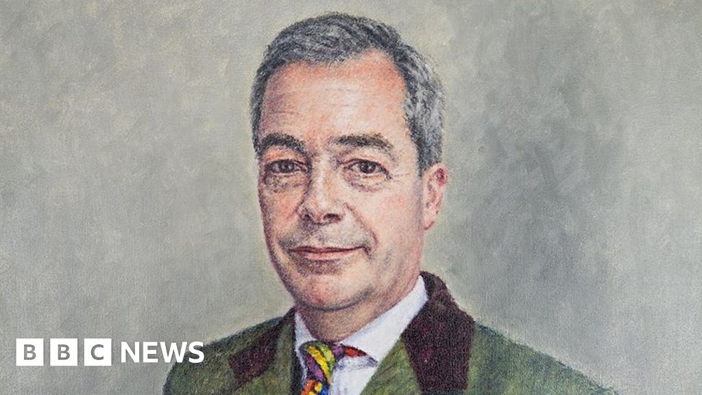 No takers for £25,000 portrait of Nigel Farage