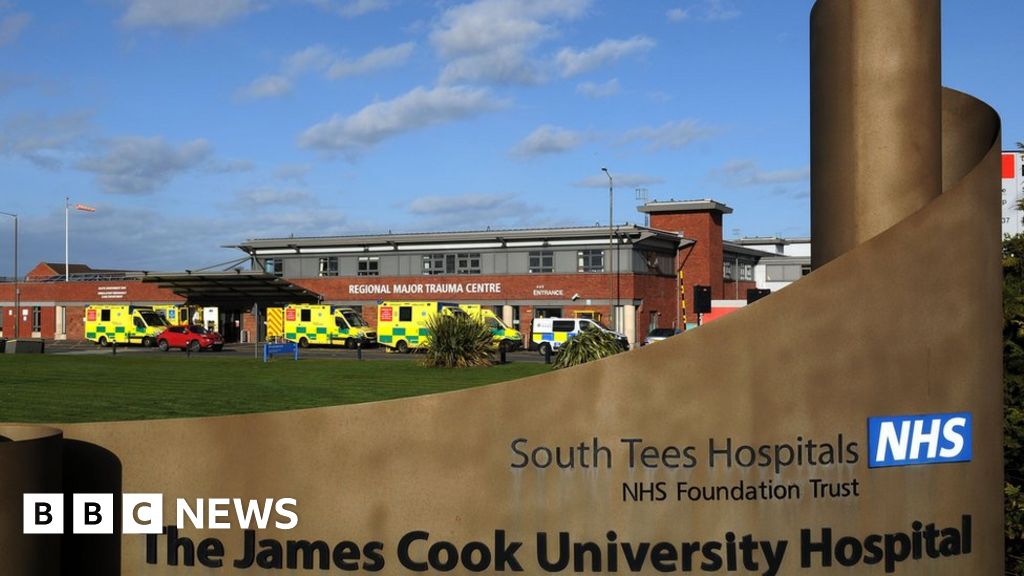 PFI deal 'costs Middlesbrough hospital £57m per year' - BBC News