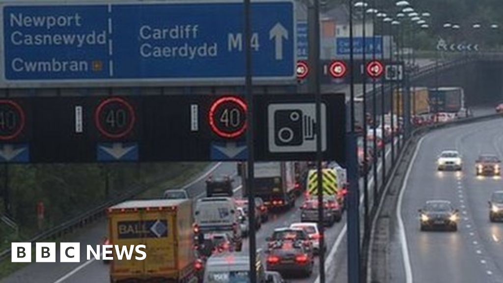 £1bn M4 Relief Road Rethink Call By Environmental Groups Bbc News