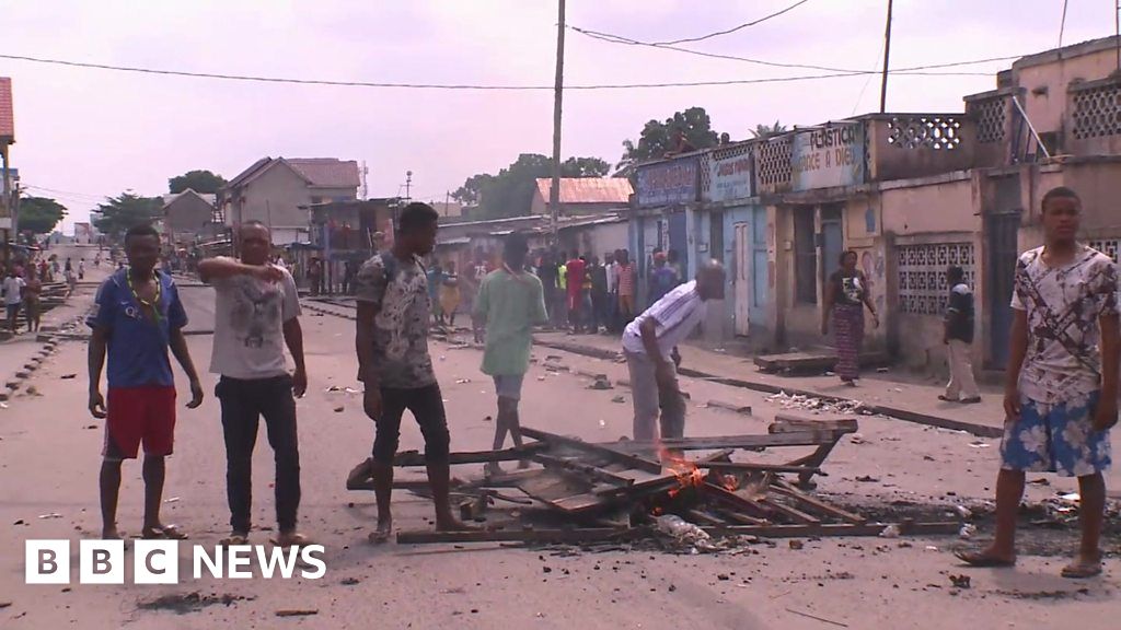 At least 20 killed in Congo protests, says United Nations - BBC News