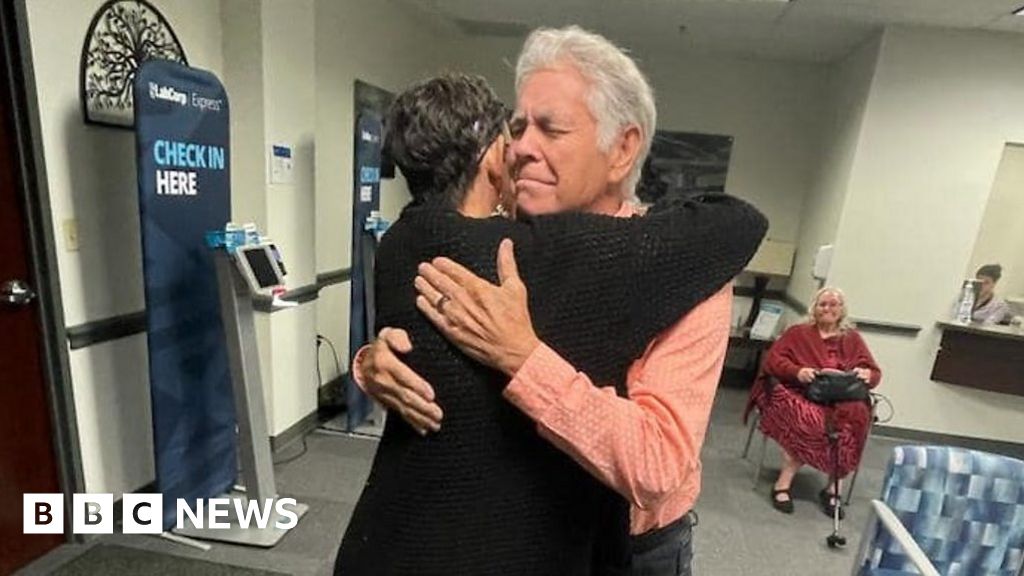 Missing daughter reunites with family 51 years later - BBC News