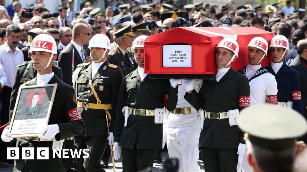 Turkey targets Dogan media 'terror propaganda' - BBC News