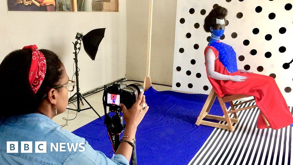 Aida Muluneh's photography shows Ethiopia's brighter side - BBC News