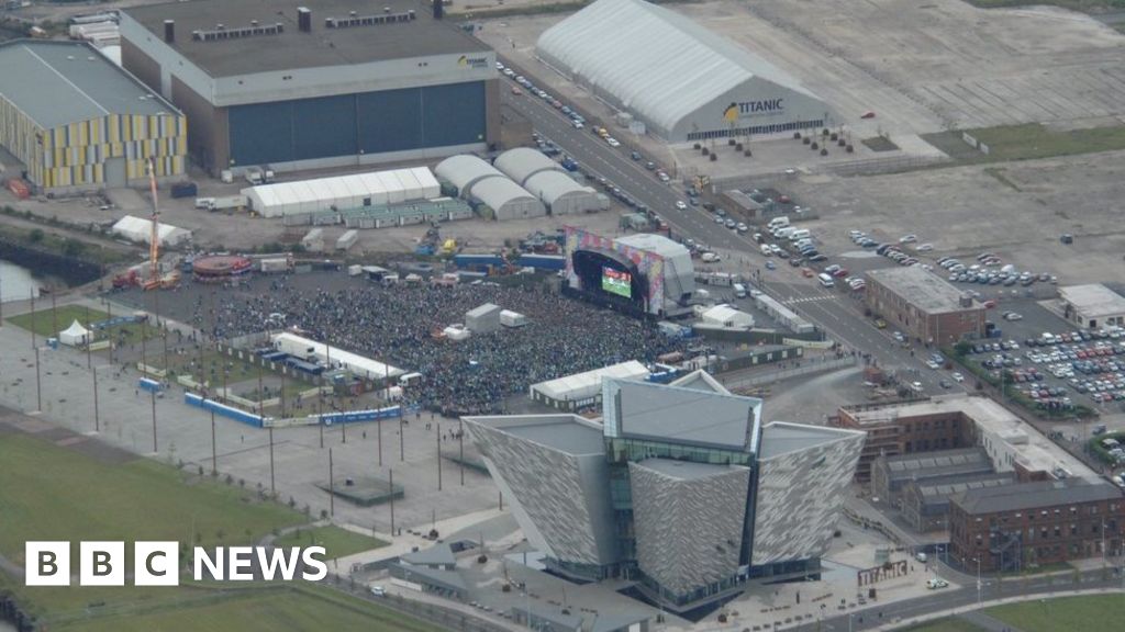Euro 2016: Boucher playing fields is new Belfast fanzone - BBC News