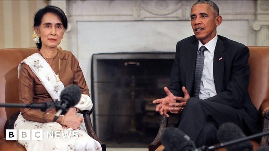 Surprise as US ends Myanmar economic sanctions - BBC News