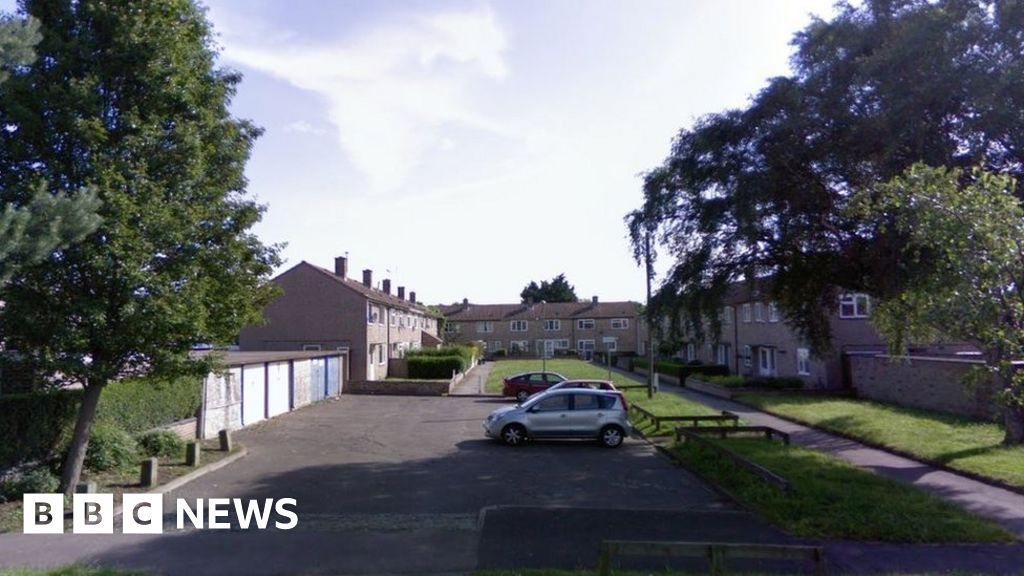 Gun brandished in Oxford metal pole attack - BBC News