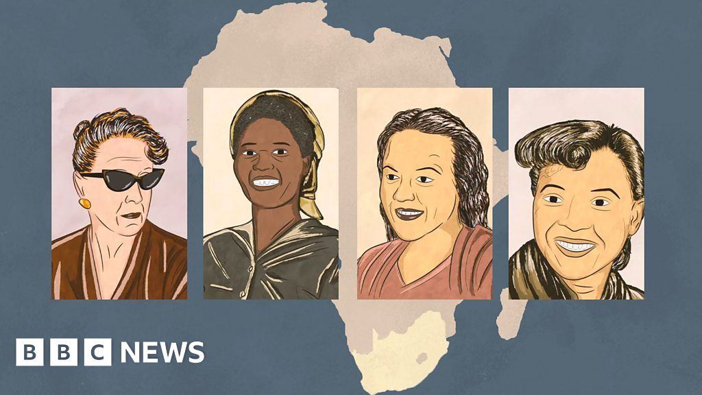 South Africa: The icons behind the 1956 women’s march - BBC News