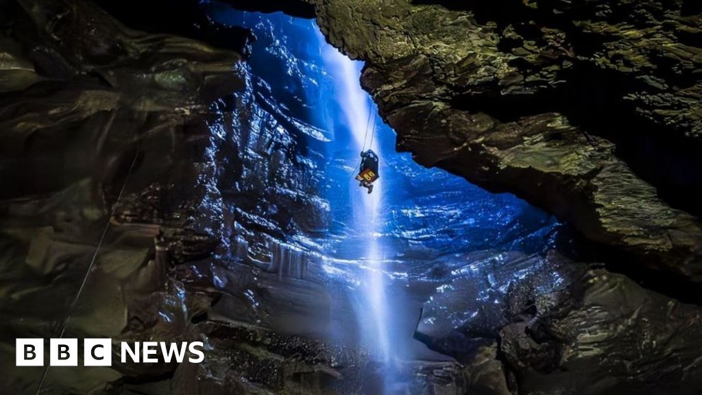 Gaping Gill: Inside as Yorkshire Dales cave opened to the public