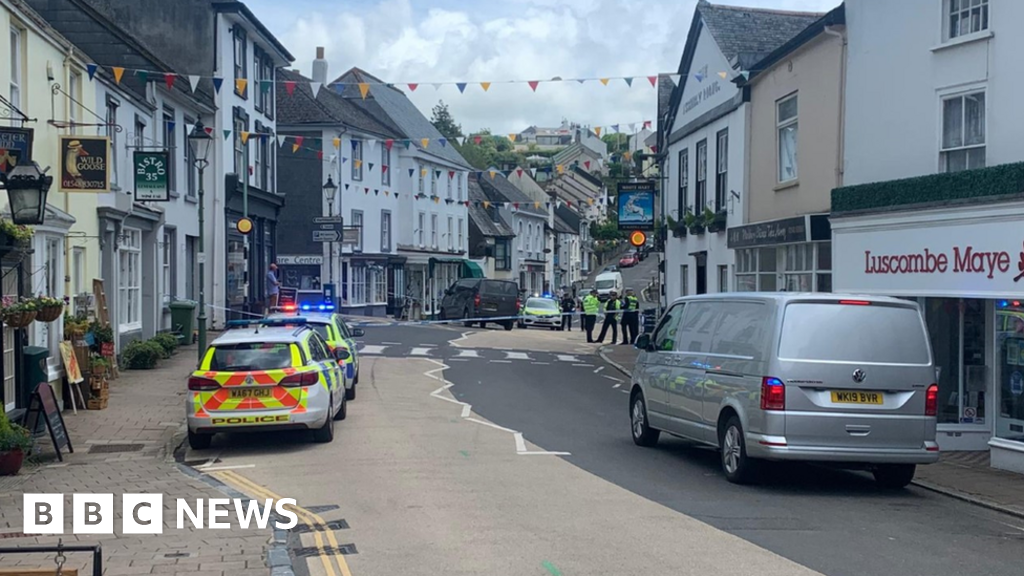 Modbury crash: Pedestrian injured after being hit by vehicle - BBC News