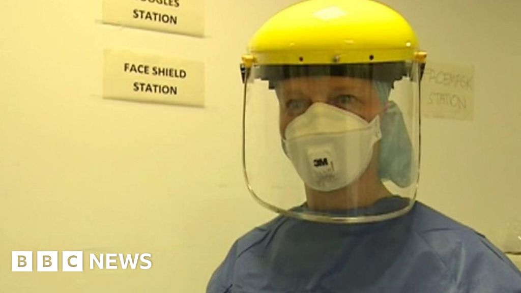 Coronavirus: Inside a Yorkshire hospital during the outbreak - BBC News