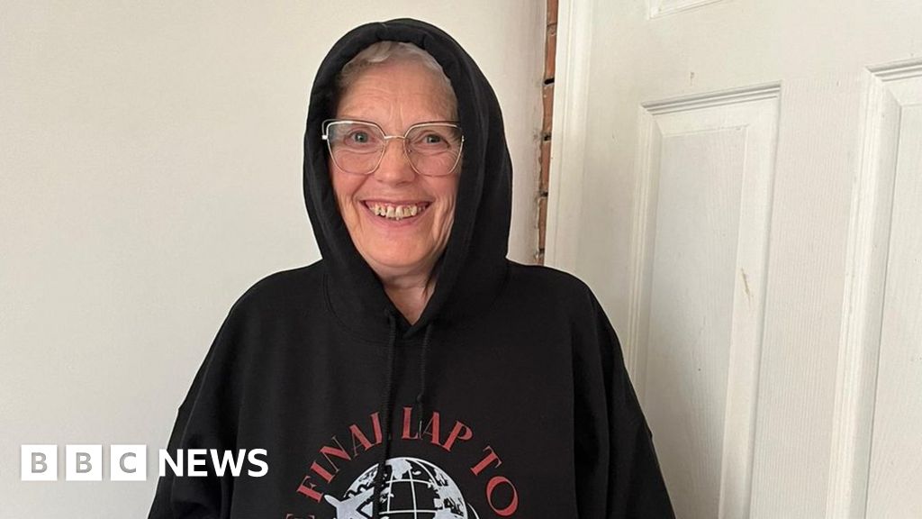 Nuneaton's 64-year-old 50 Cent fan enjoys her fame - BBC News