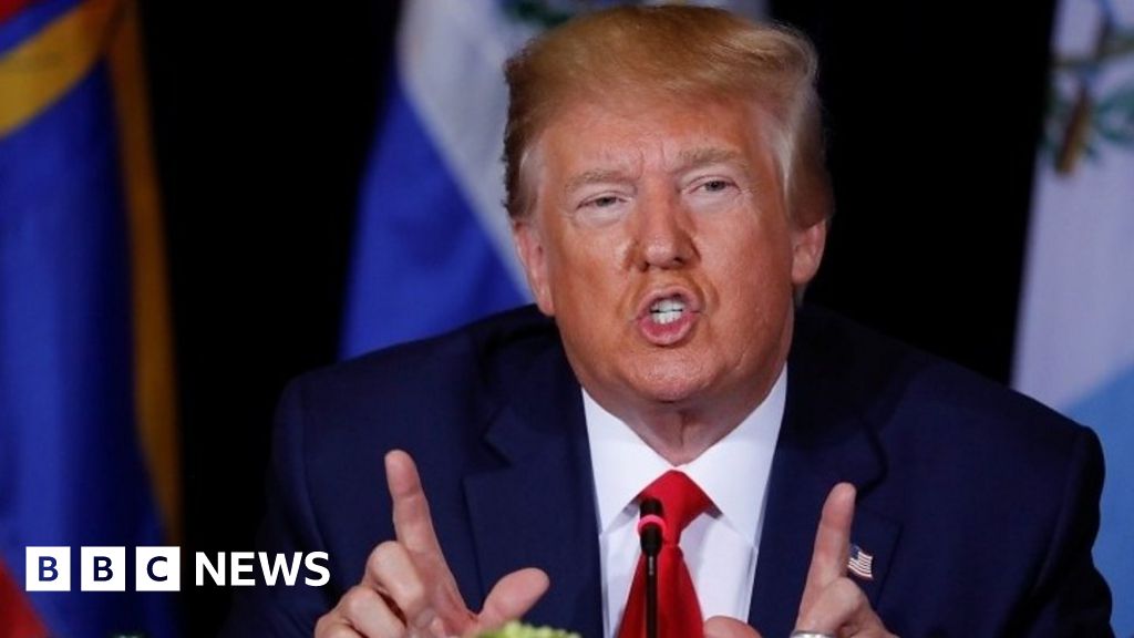 Trump says transcript shows 'no pressure' on Ukraine - BBC News