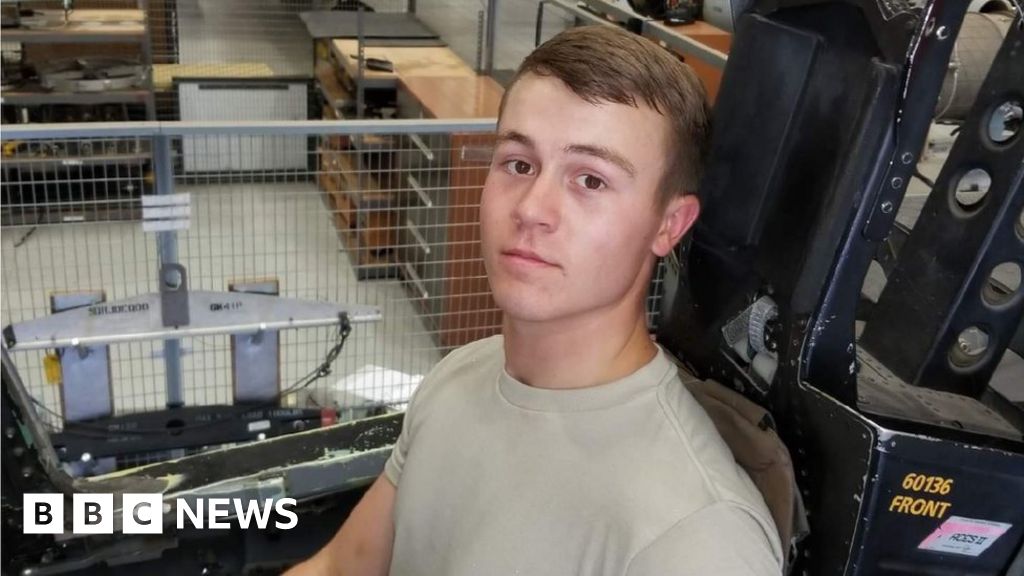 USAF airman killed in Suffolk motorbike crash - BBC News