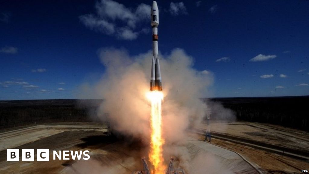 Russia launches first rocket from Vostochny cosmodrome - BBC News