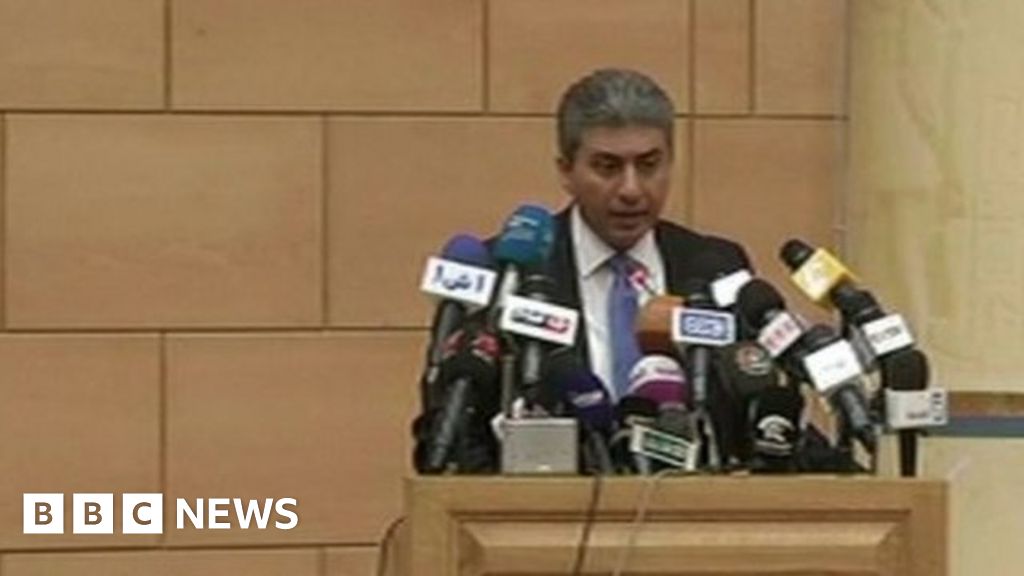 Live: Egypt briefing on plane hijacking - BBC News