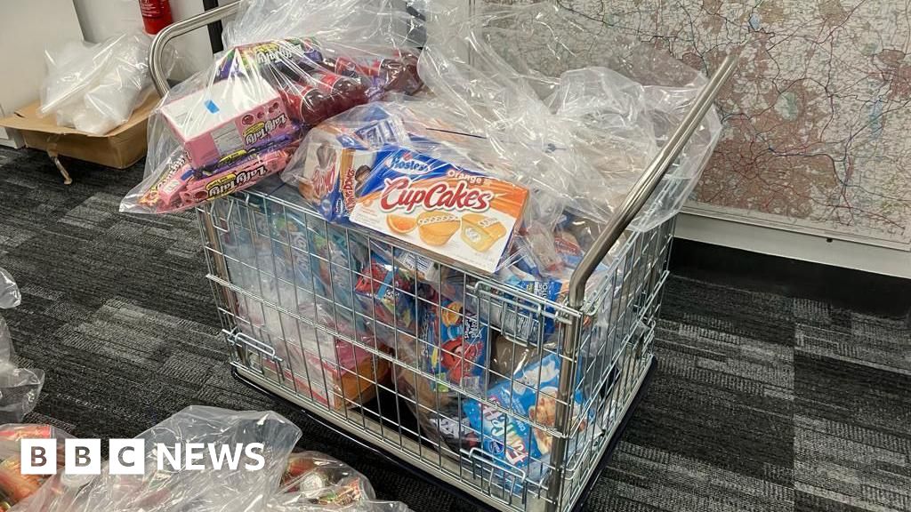 Staffordshire shops warned after illegal US sweets seized - BBC News