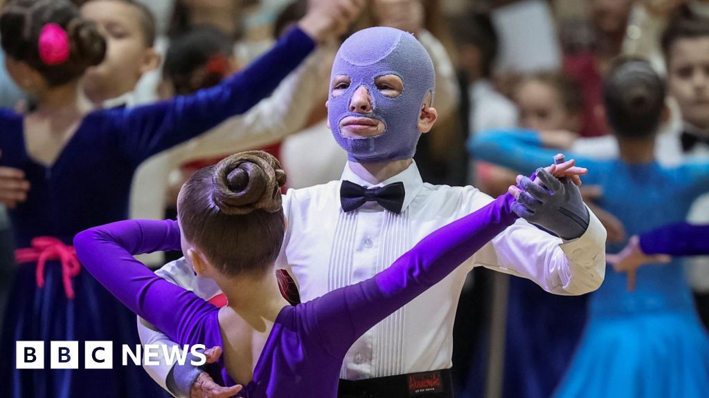 Boy burned in Ukraine air strike inspires ballroom film