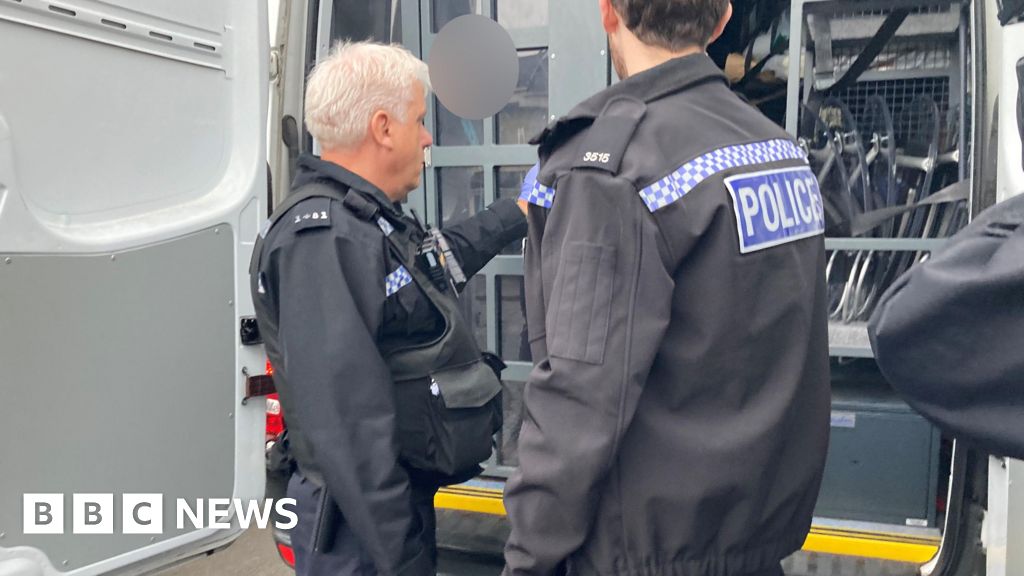 Cleveland Police early morning knife crime raids