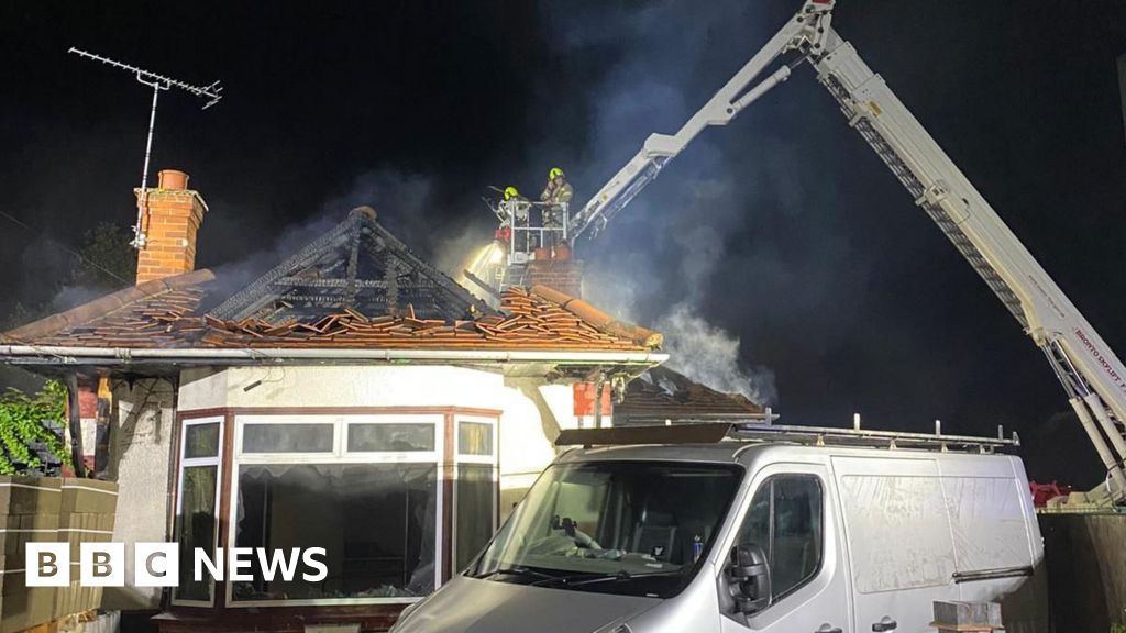 Hadleigh bungalow partially destroyed in fire
