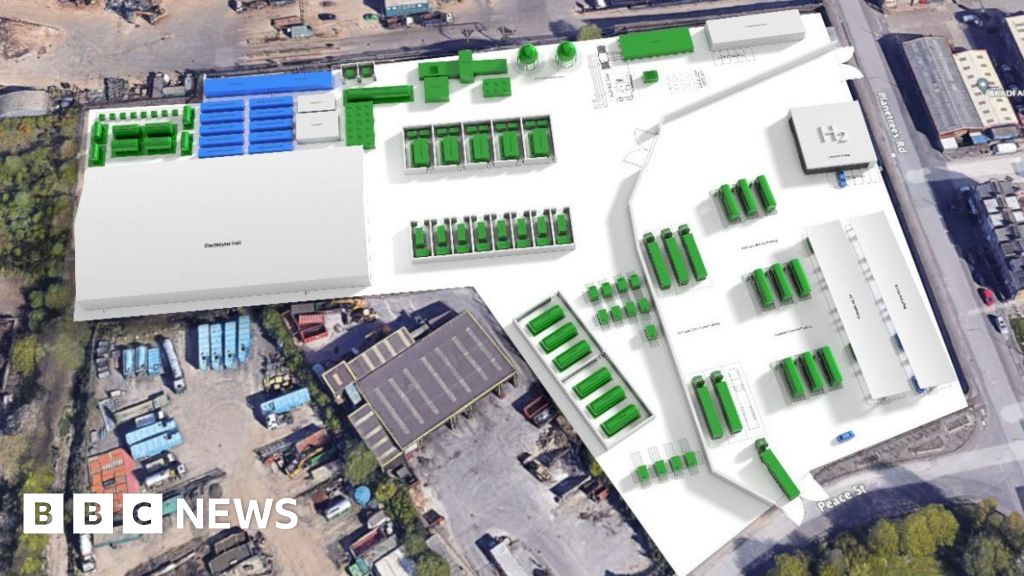 Bradford: Plans unveiled for hydrogen energy hub in city - BBC News