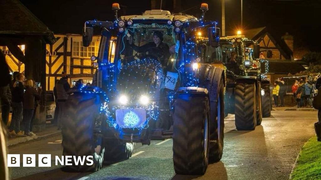 Lichfield festive tractor run taking place in aid of charities