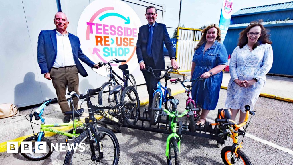 Teesside recycling centre opens reuse shop to reduce waste